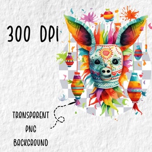 Piñata Clipart, Cinco De Mayo Mexican Fiesta Piñata Clipart, Mexican ...