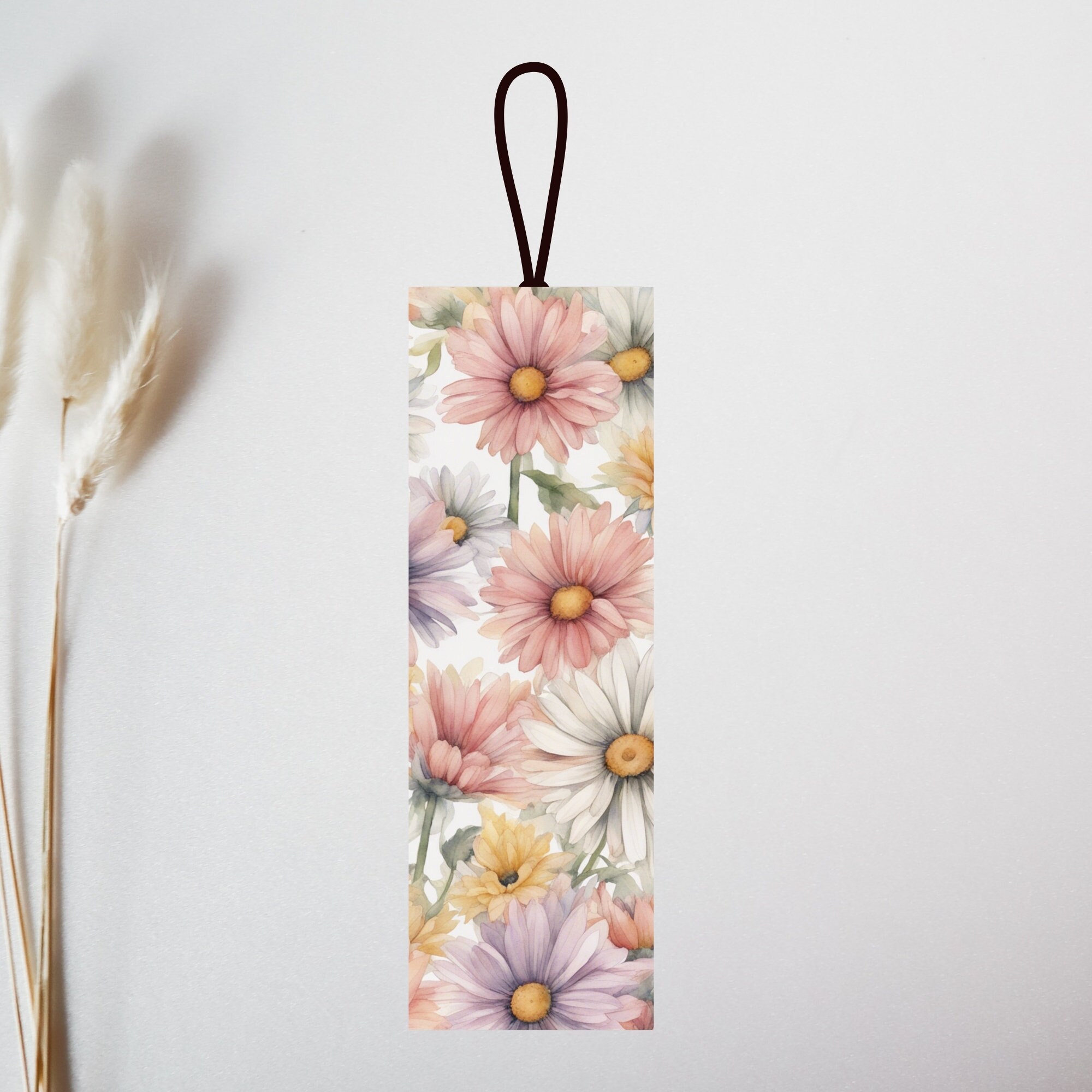 Daisy Bookmarks Printable, Daisy Flower Bookmark Gifts, Floral Daisy ...