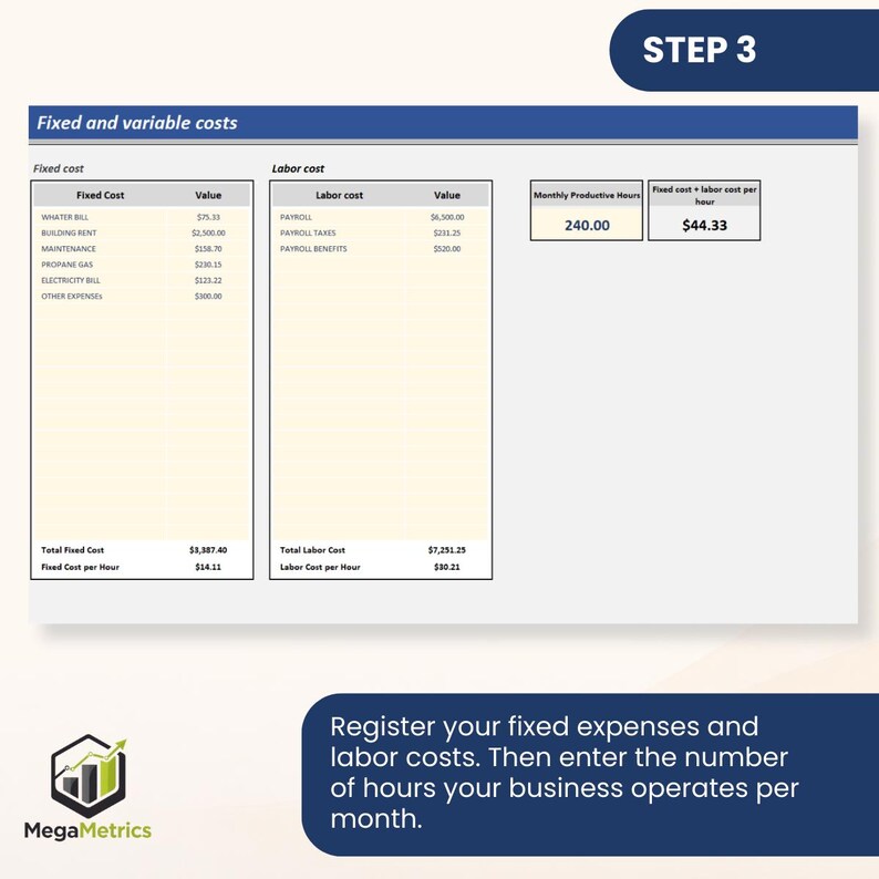 Food Truck Pricing Spreadsheet | Menu Cost & Profit Calculator | Food ...