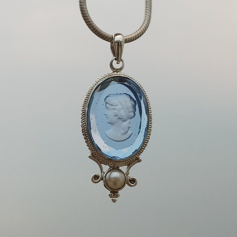 Intaglio Pendant - Etsy