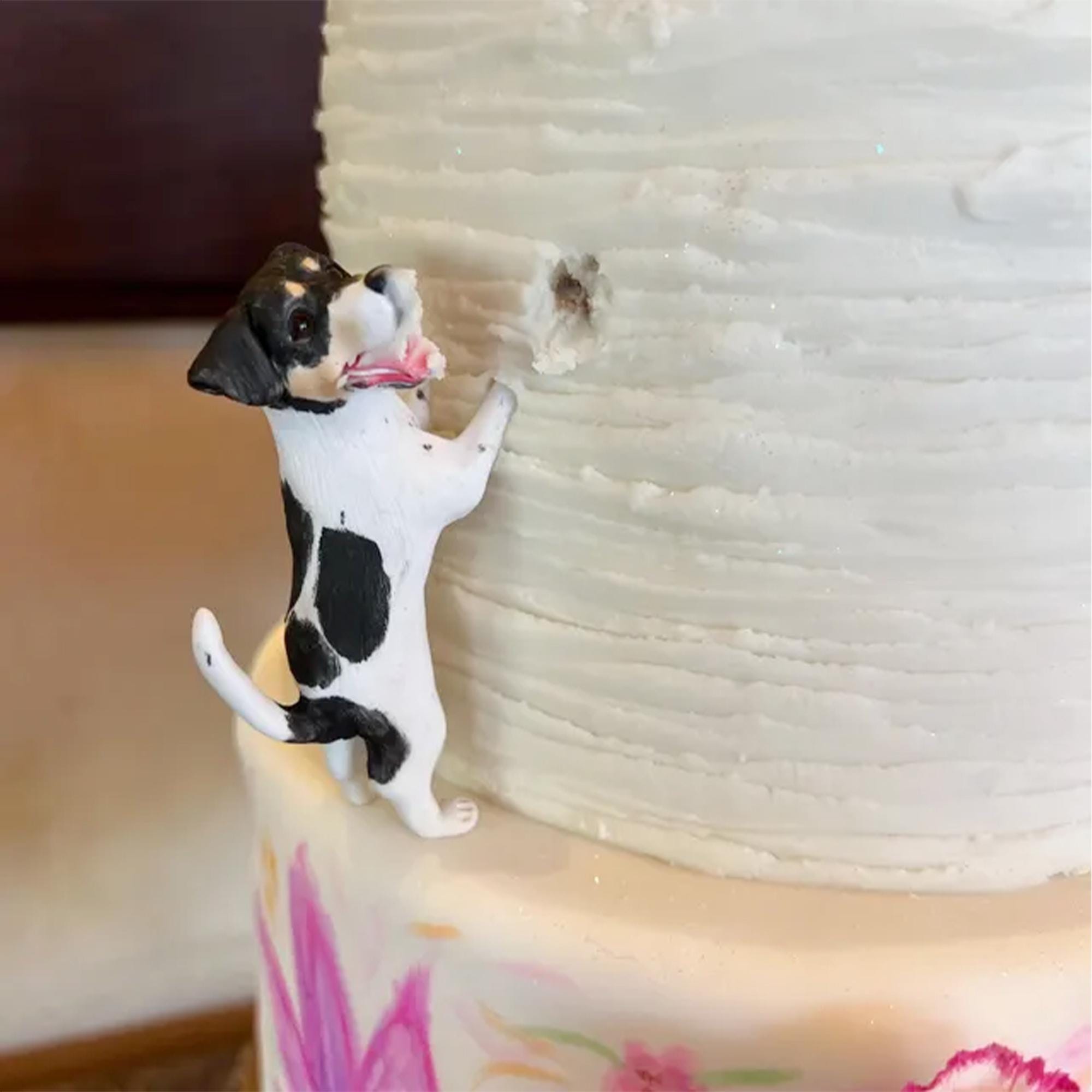 Personalized Custom Dog Wedding Cake Toppers,dog Figurines,cat Weddings ...