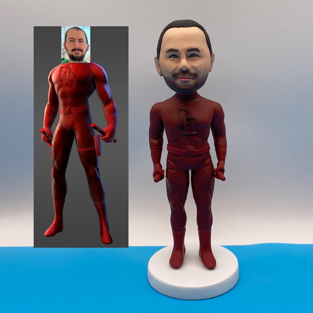 Personalized Hero Bobbleheads Custom Superhero Bobblehead - Etsy