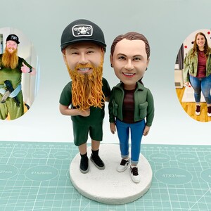 Personalized Fun Couple 3D Statue,custom Couple Bobblehead,wedding ...