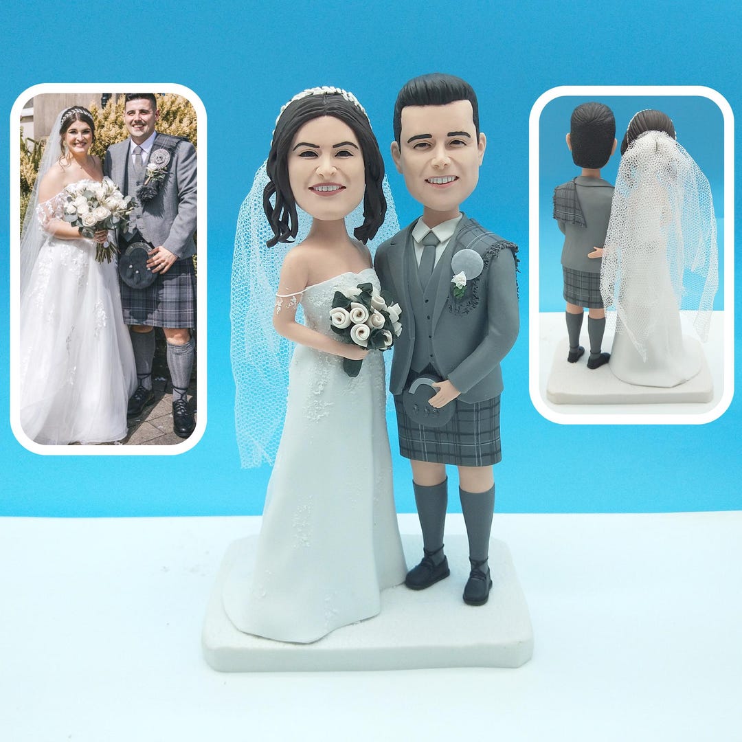 Custom Bobblehead,personalized Wedding Bobbleheads,custom Bobblehead ...