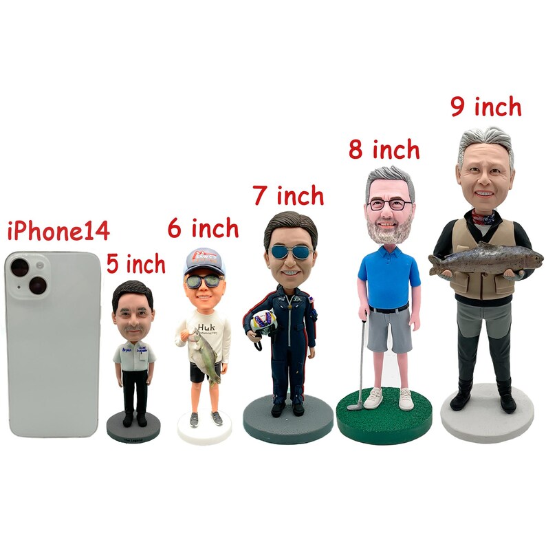 Custom Bobbleheads,custom 3D Statues,custom Husband Bobbleheads,family ...