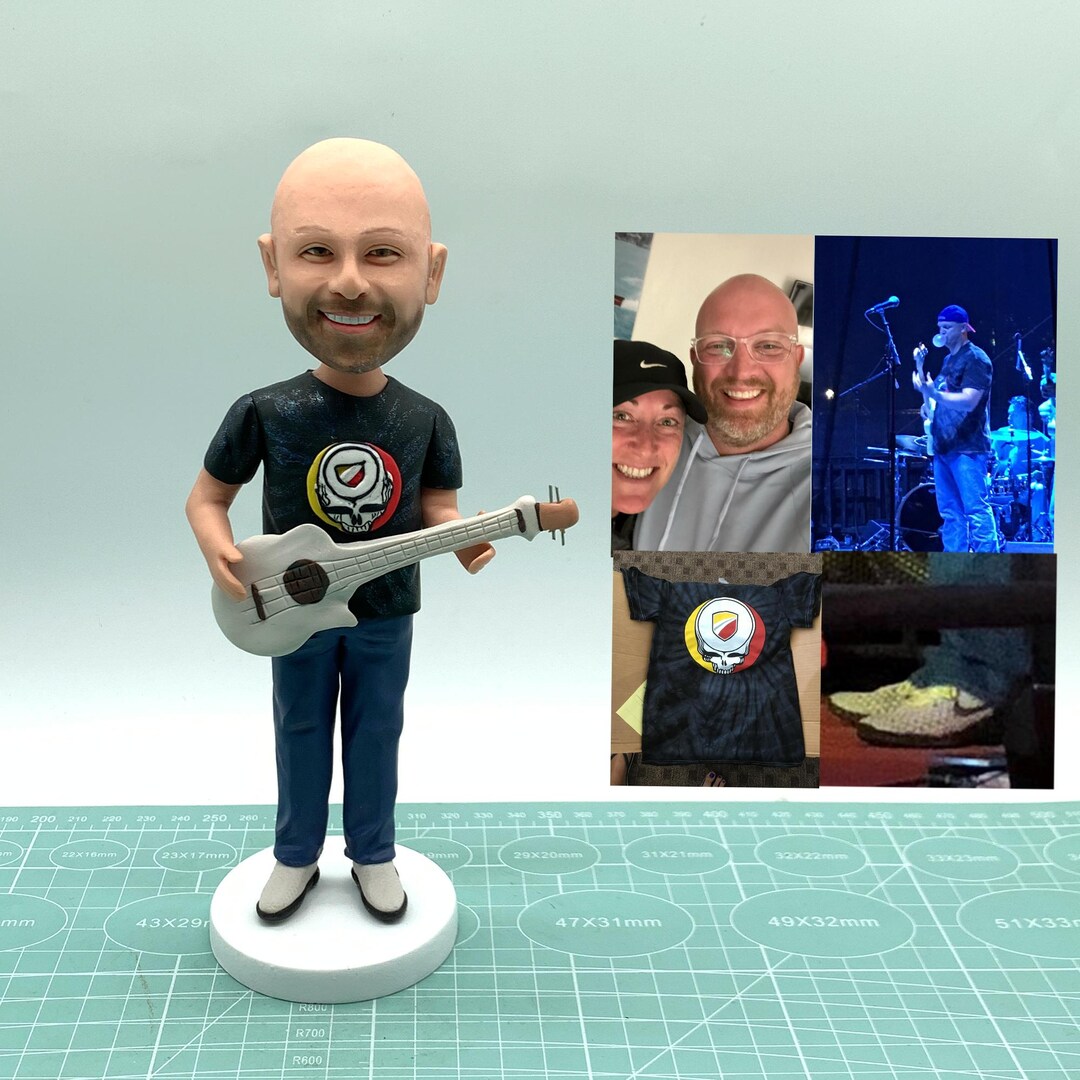 Personalized Bobbleheads, Custom Music Bobbleheads, Guitar Figurines ...