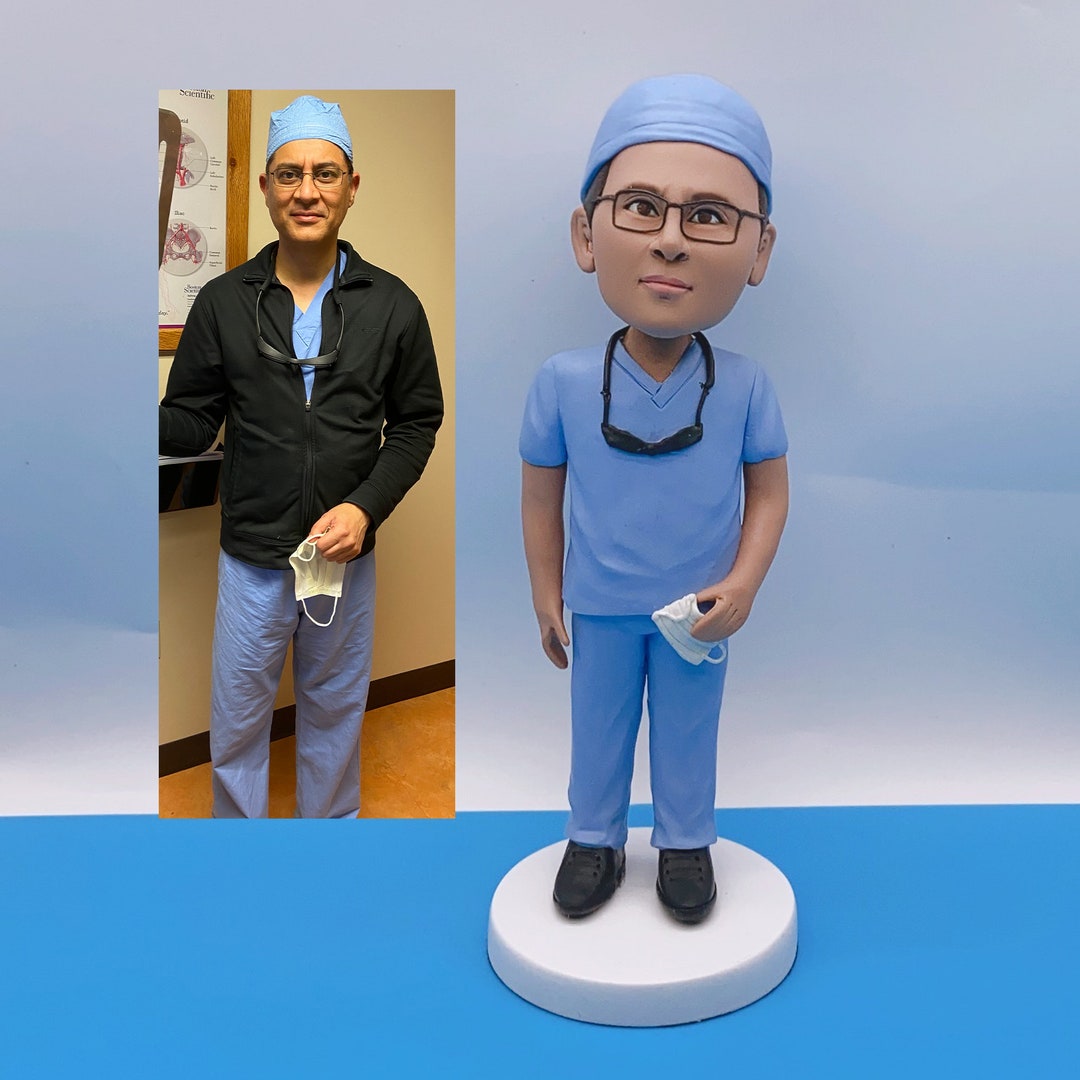 Custom Doctor Bobbleheads,custom Nurse Bobbleheads, Personalised Doctor ...