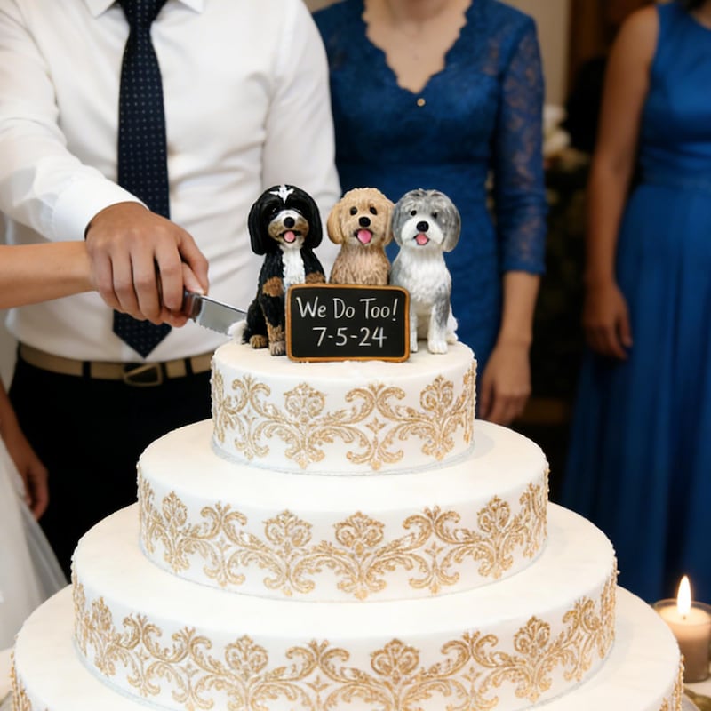 Dogs Birthday Cake Topper - Etsy UK