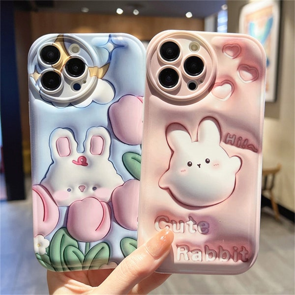 Bunny iPhone Case - Etsy