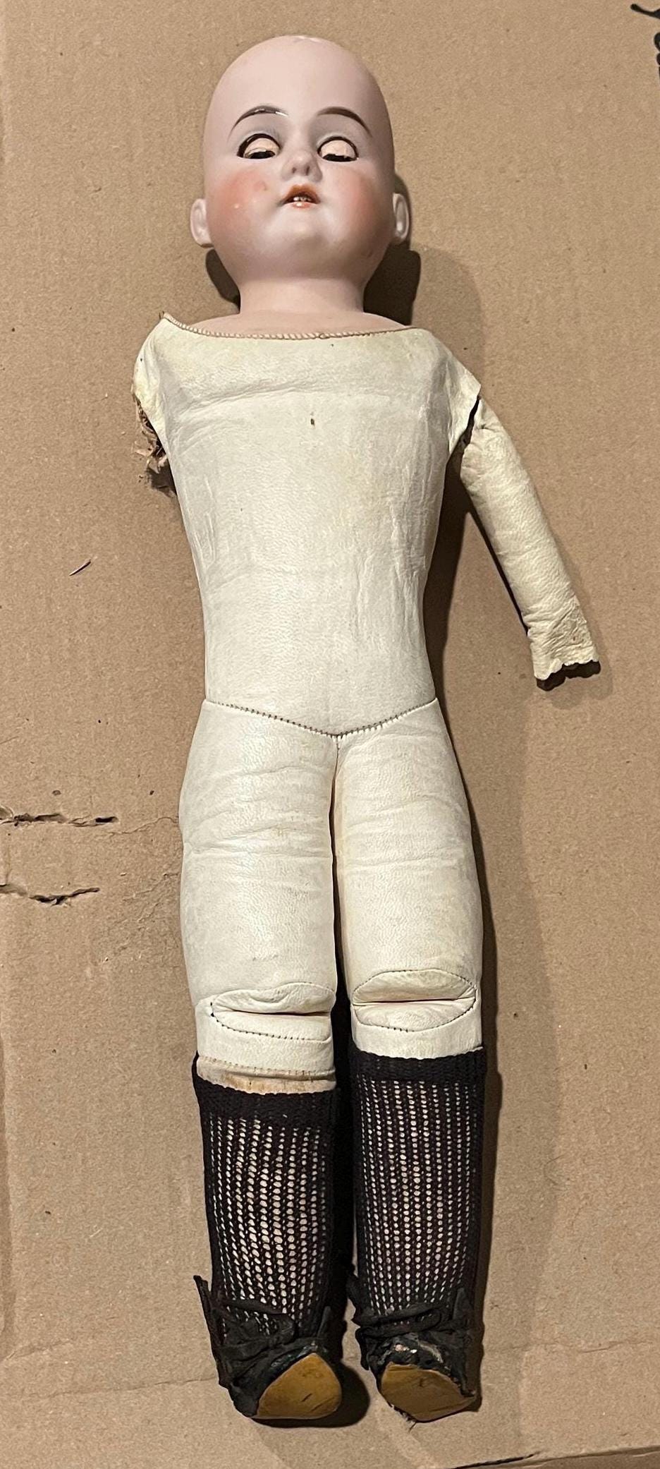 Antique Floradora Germany Doll With Leather Body. - Etsy