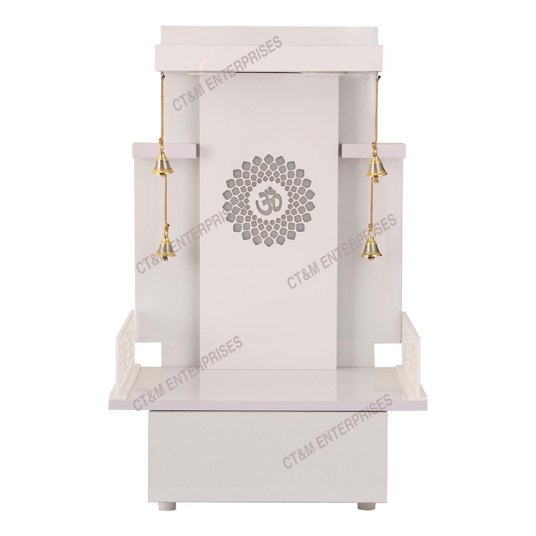 Ctnm Enterprises Temples Customized Wooden White Temple With LED Light ...