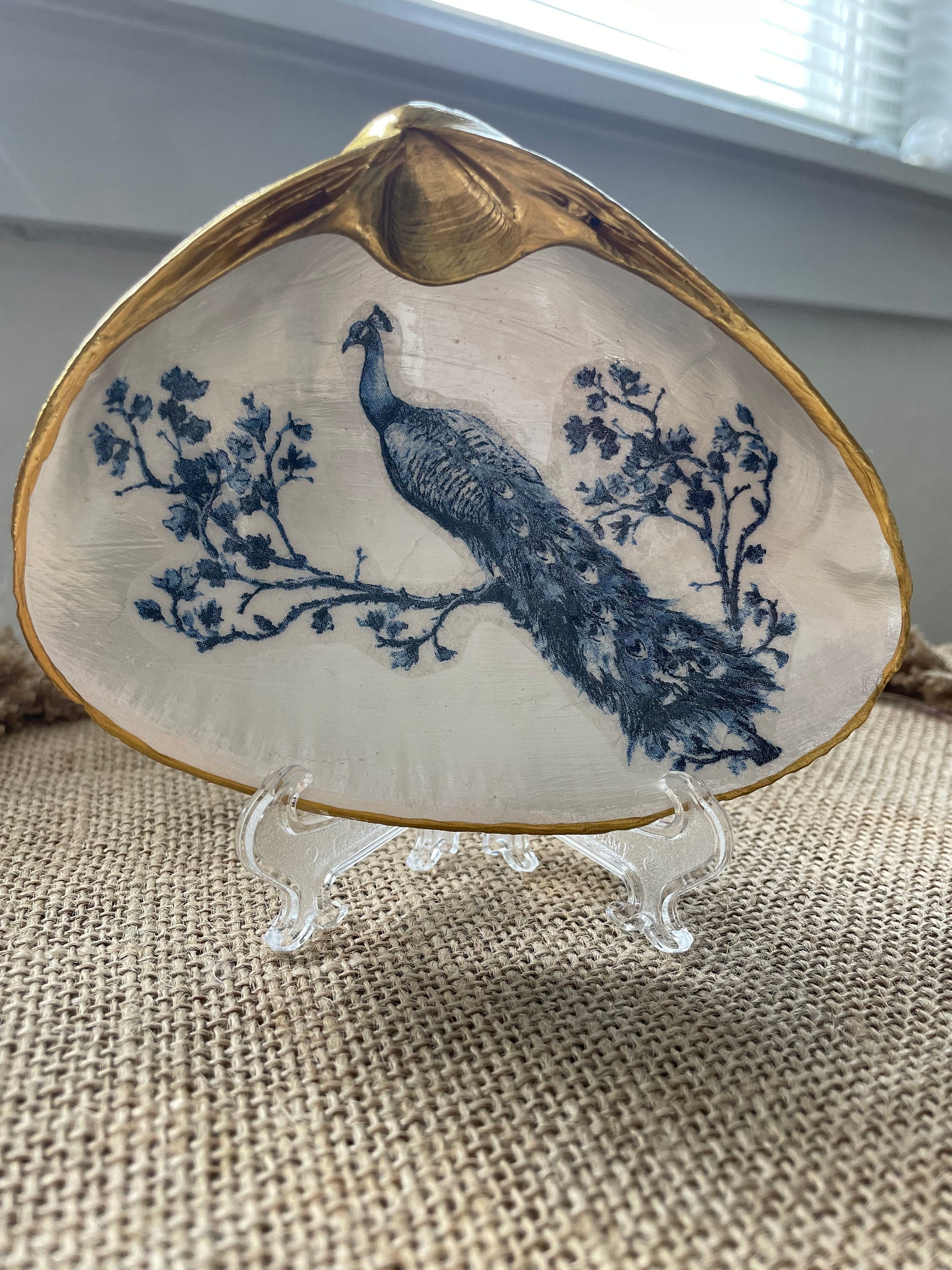 Calm Shell Trinket Dish/decor - Etsy
