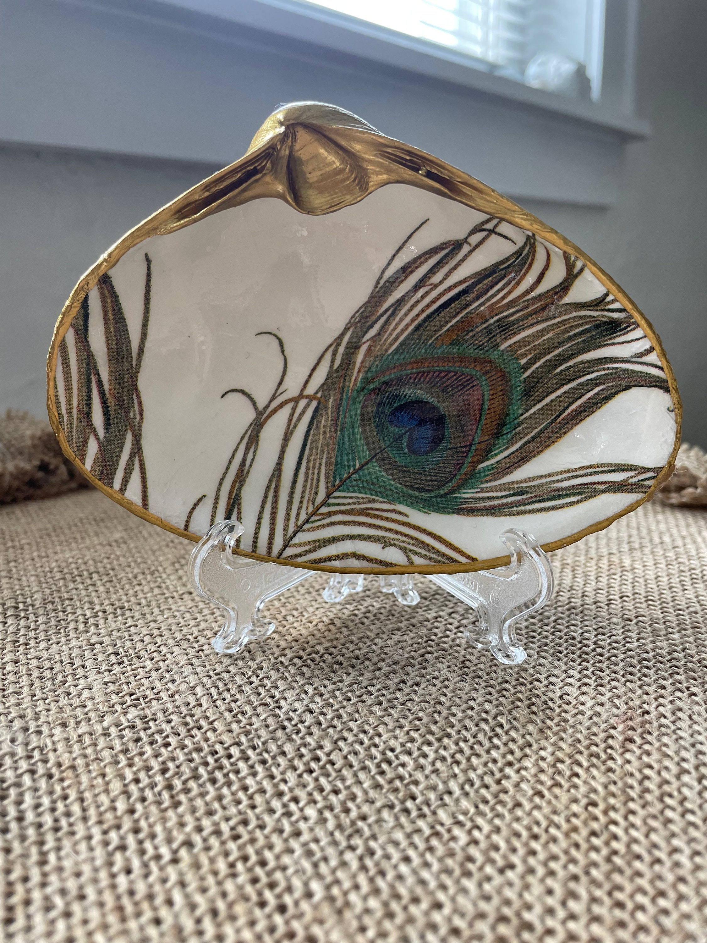 Calm Shell Trinket Dish/decor - Etsy