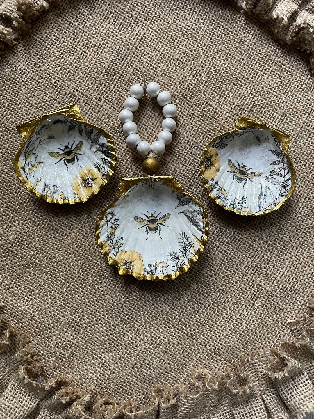 Scallop Shell Ornament - Etsy