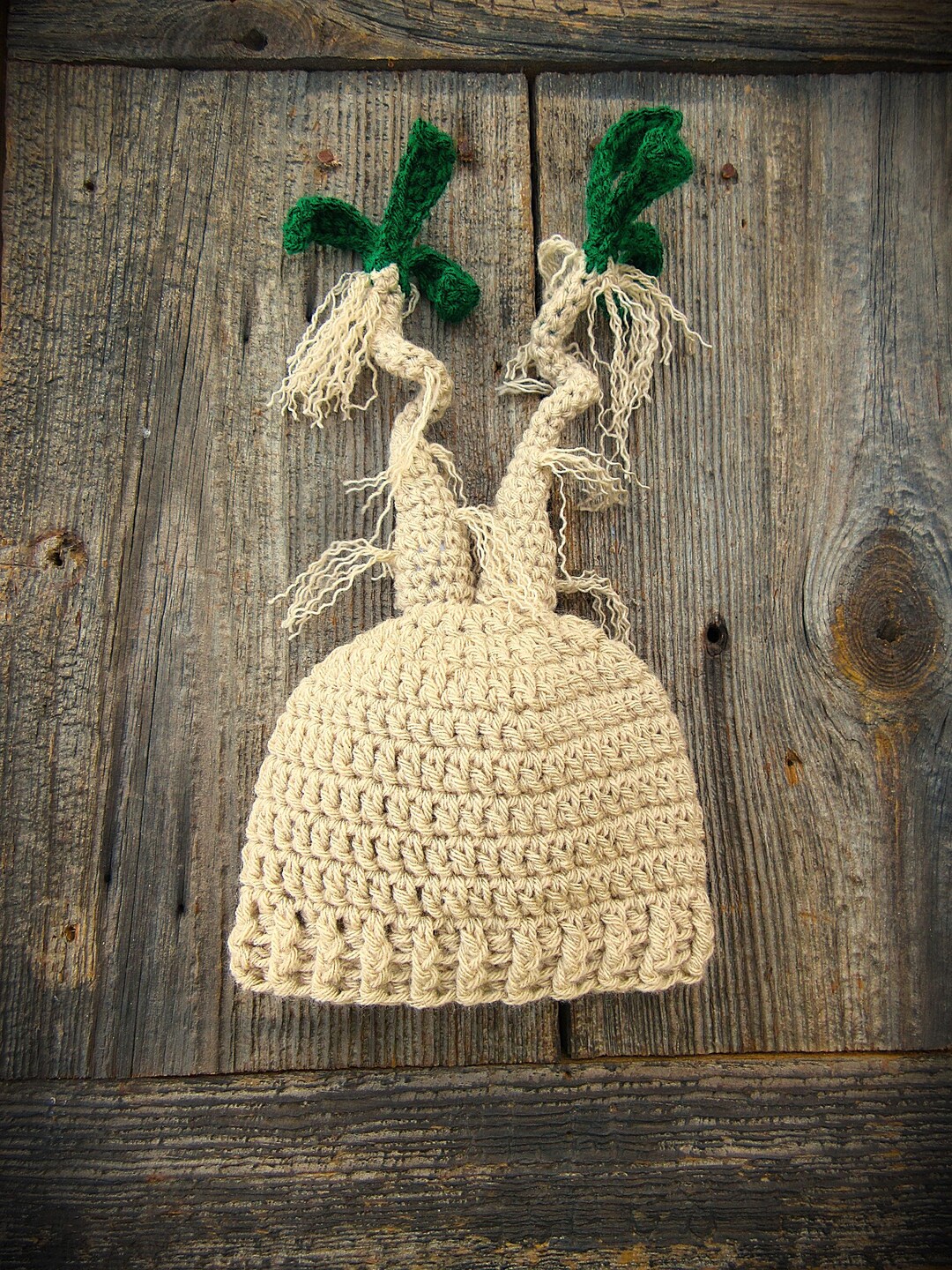Crochet Mandrake Hat Digital Download PDF Pattern Mandrake Root Hat ...