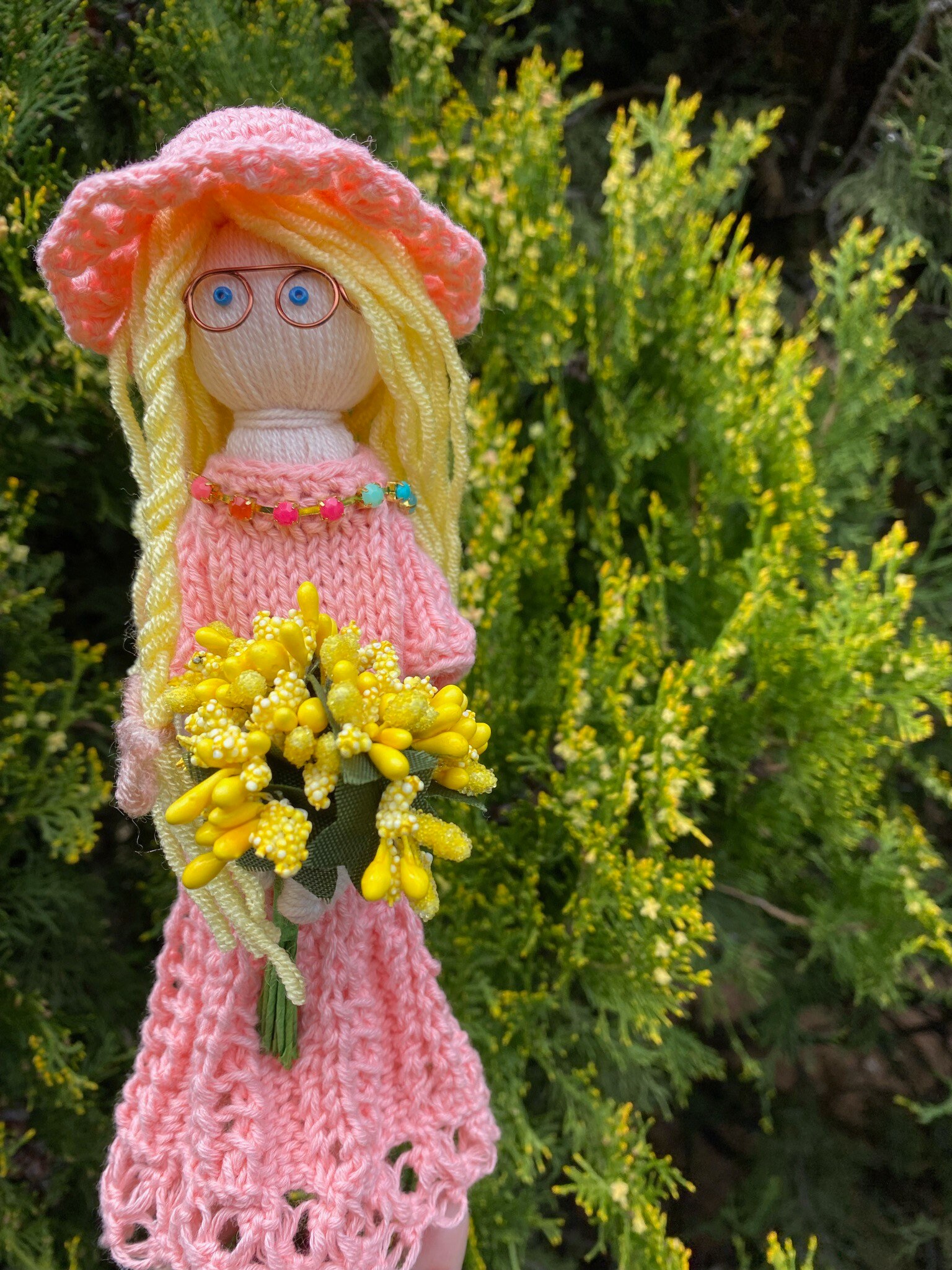 Spring Stroll girl in Pink Outfit - Etsy