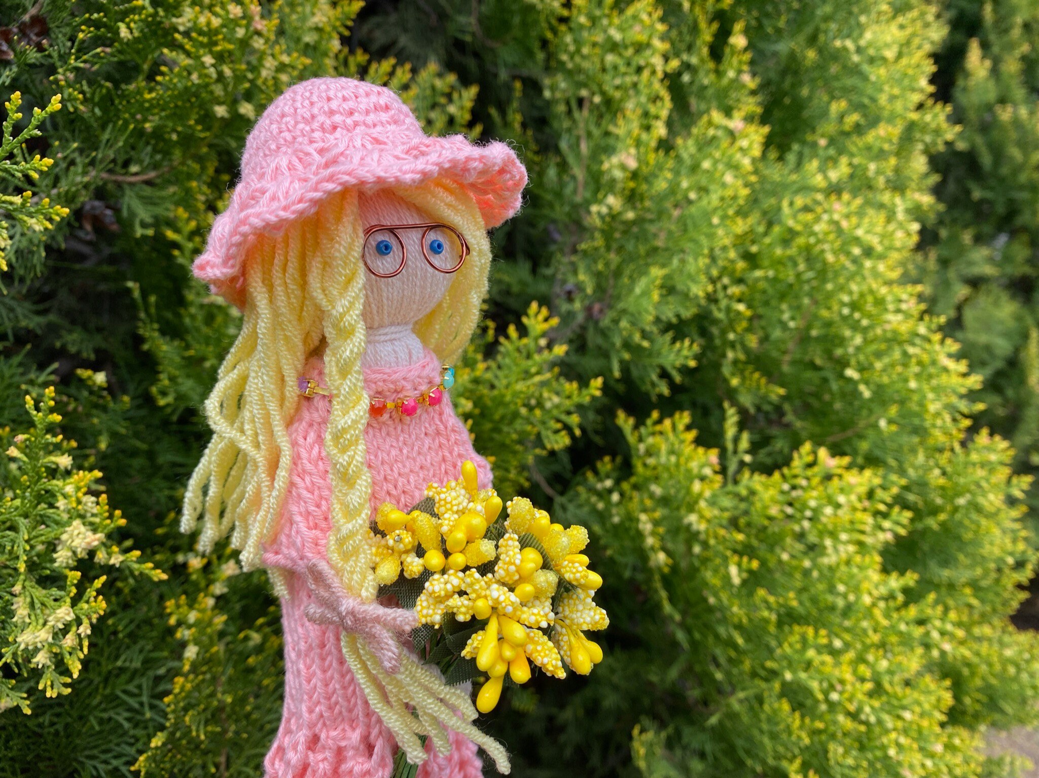 Spring Stroll girl in Pink Outfit - Etsy