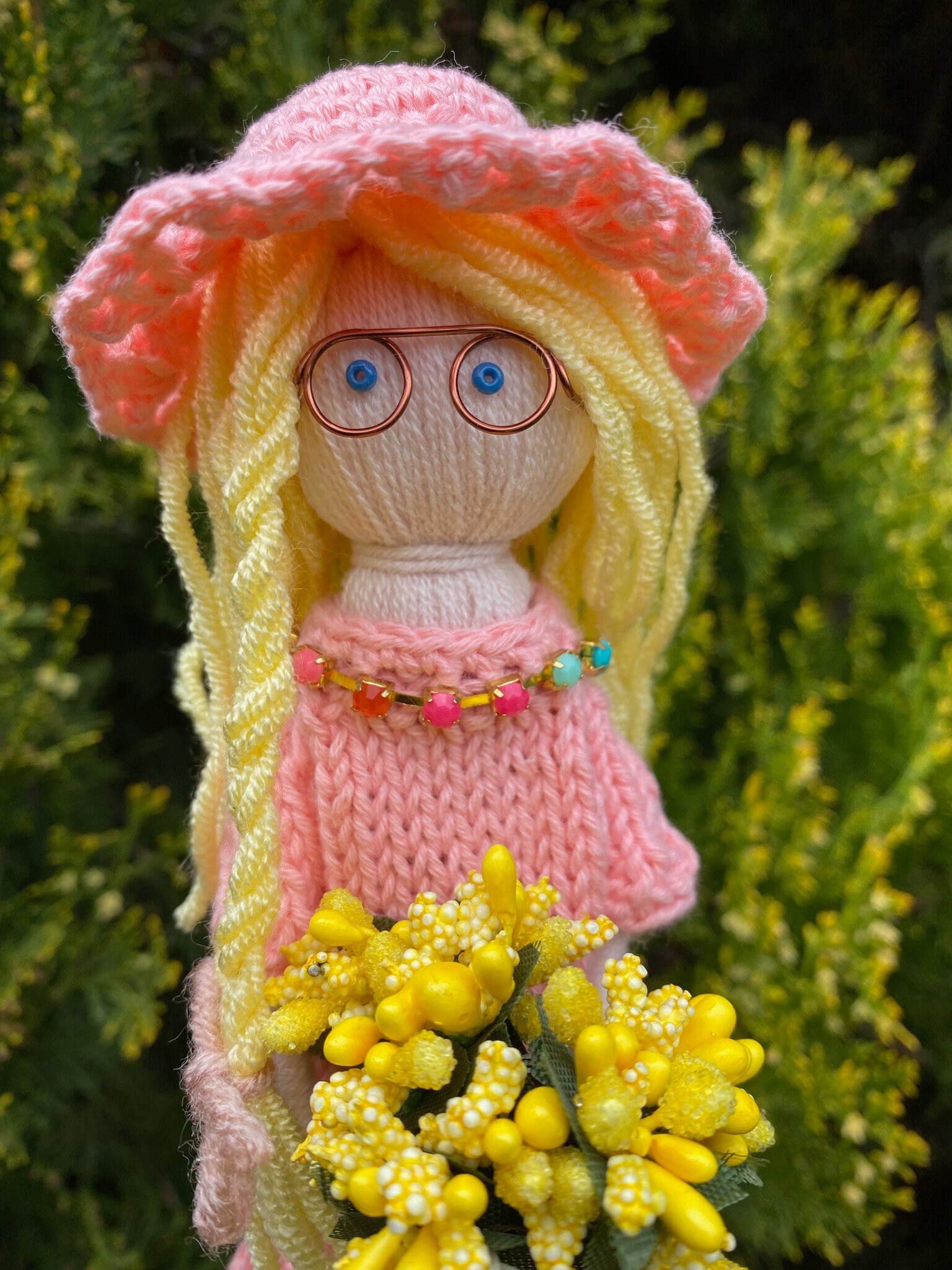 Spring Stroll girl in Pink Outfit - Etsy