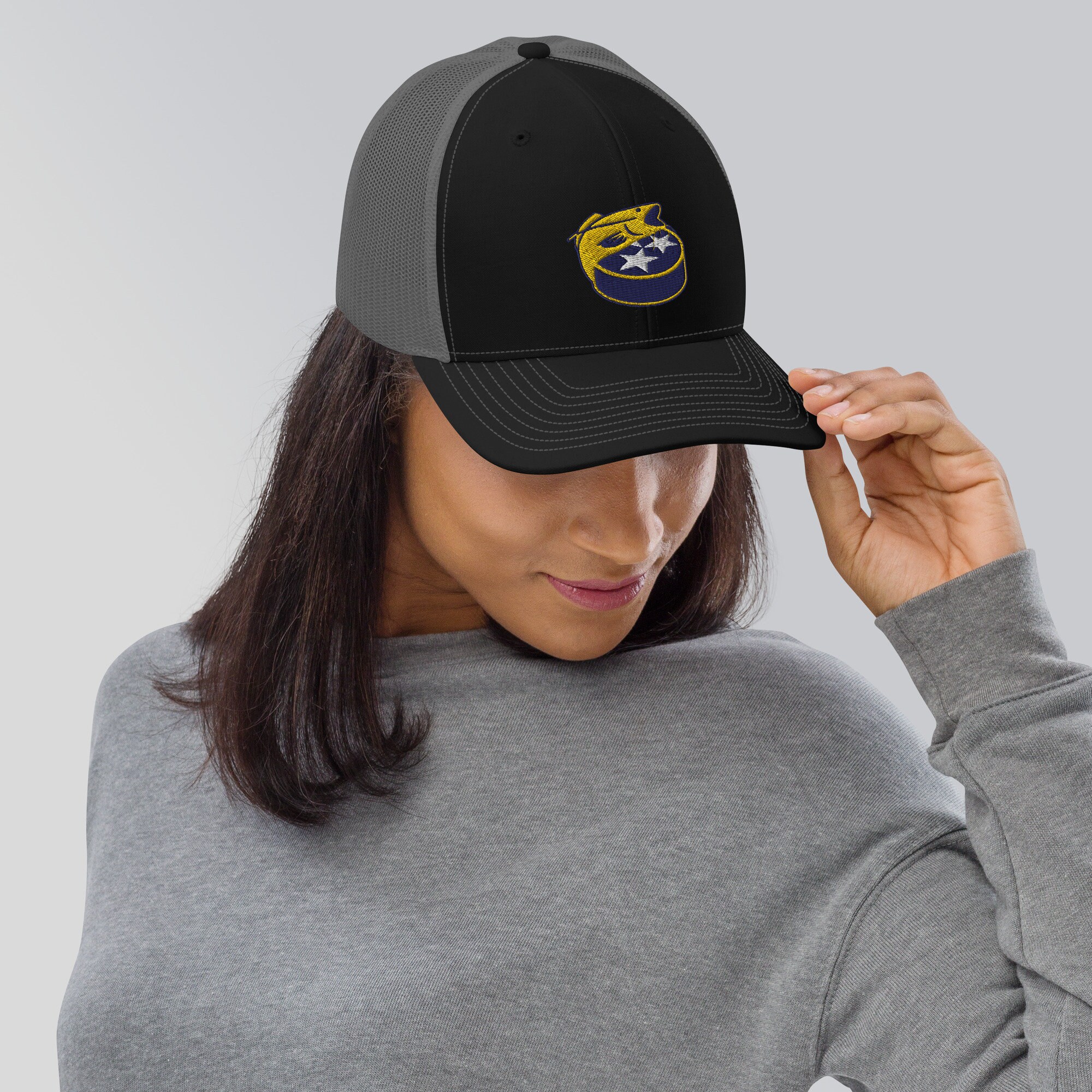 Nashville Predators Trucker Hat Unofficial, Nashville Predators Catfish ...