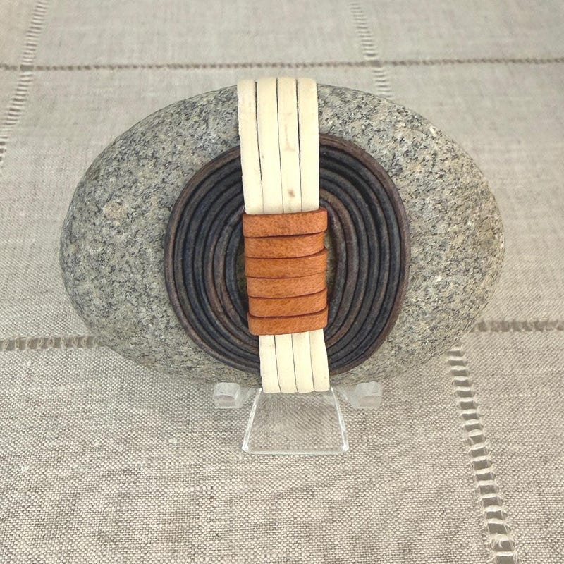 Cane Wrapped Rocks - Etsy