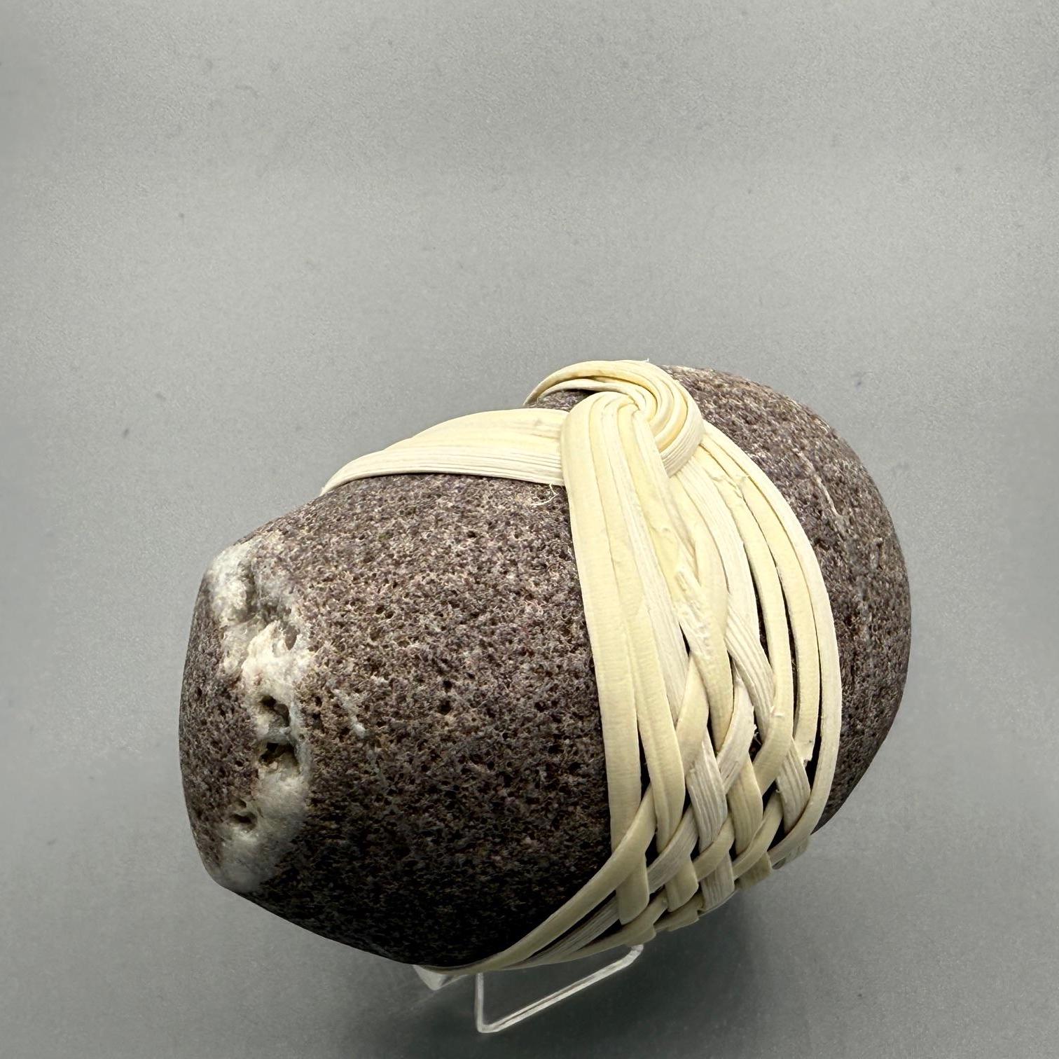 Zen Wrapped Beach Stone: Cape Cod Gift, Gratitude Talisman - Etsy