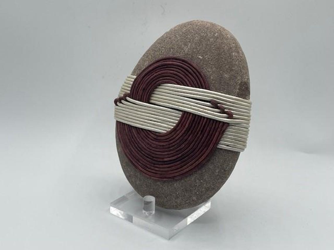Zen Wrapped Rocks,serenity,gratitude,grateful,thankful,best Friend Gift ...