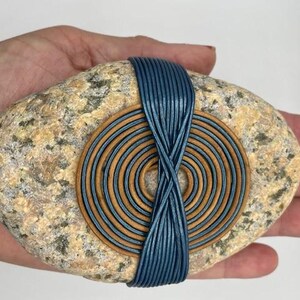 Wrapped Rocks, Rock Lashing ,caning Stones,leather Cord Lashing,bamboo ...