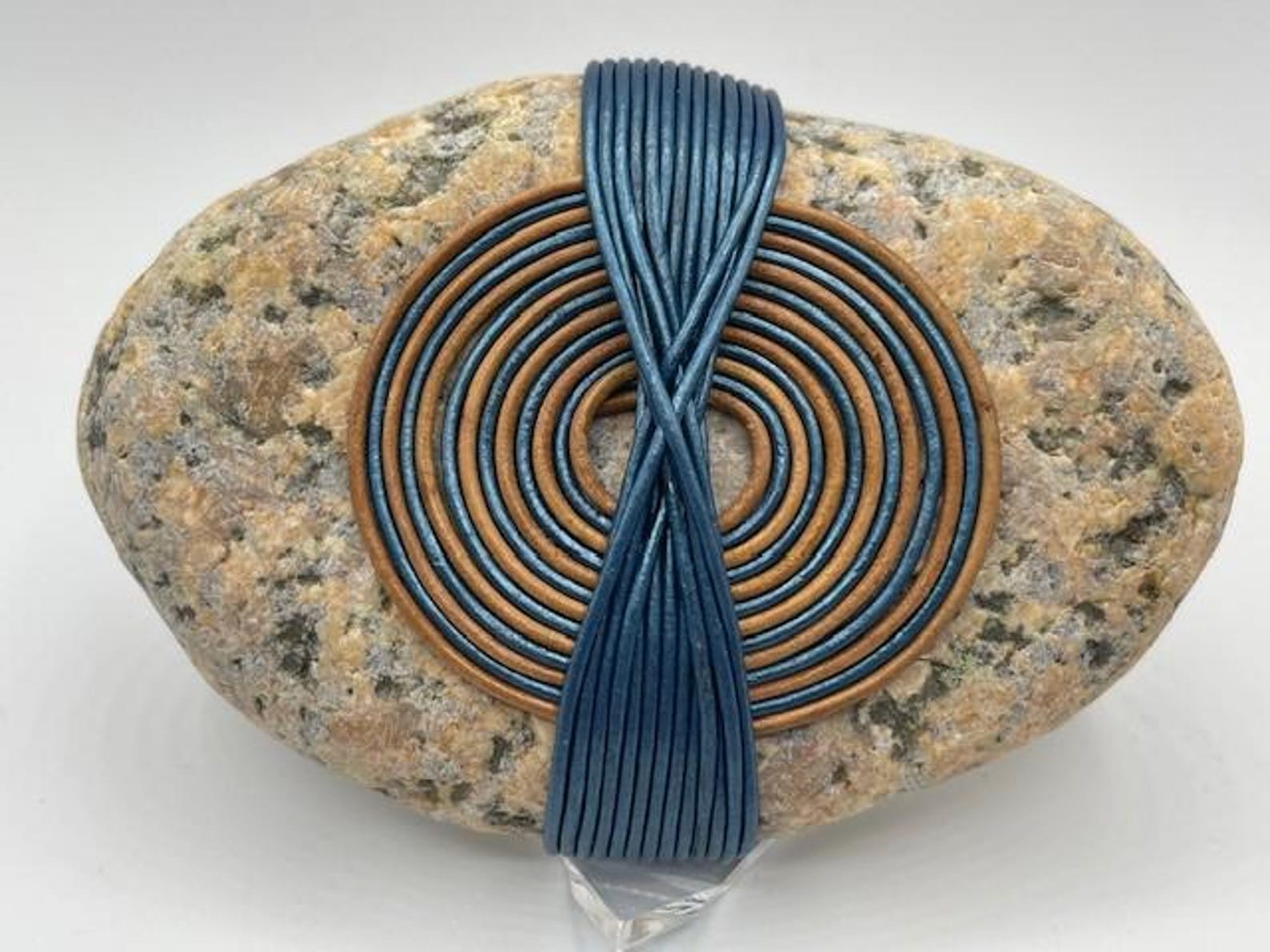 Wrapped Rocks, Rock Lashing ,caning Stones,leather Cord Lashing,bamboo ...