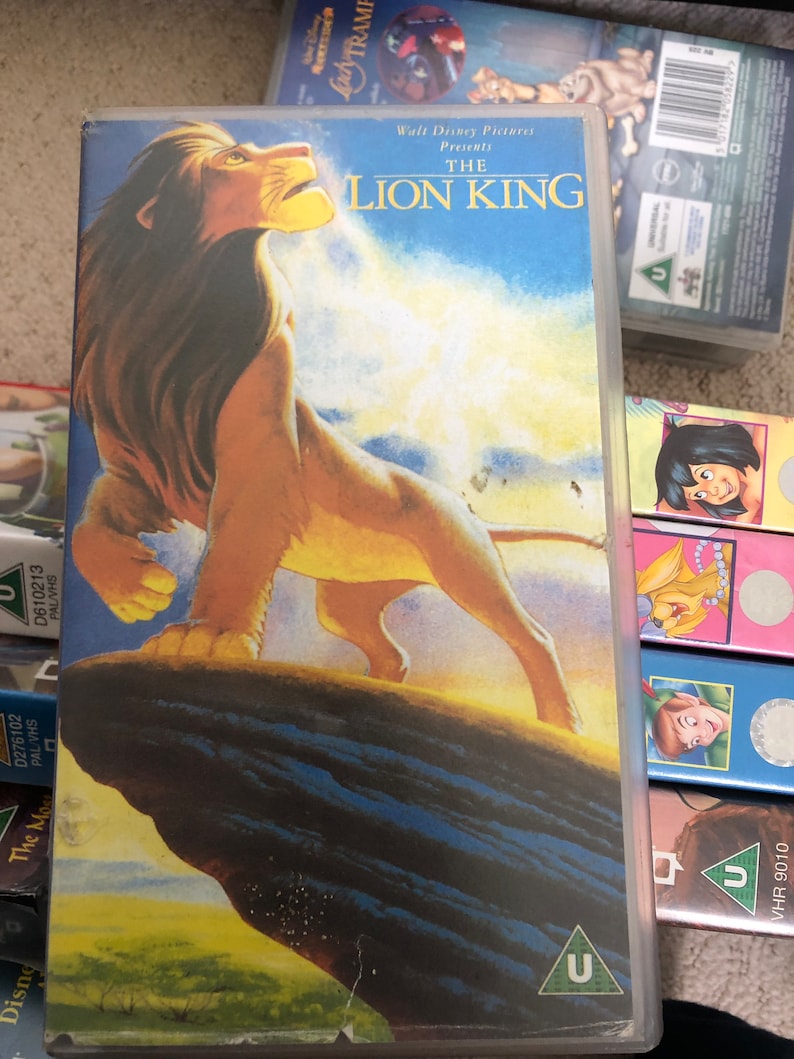 Classic Disney VHS Bundle: 11 Classic Disney Home Movie VHS Tapes ...