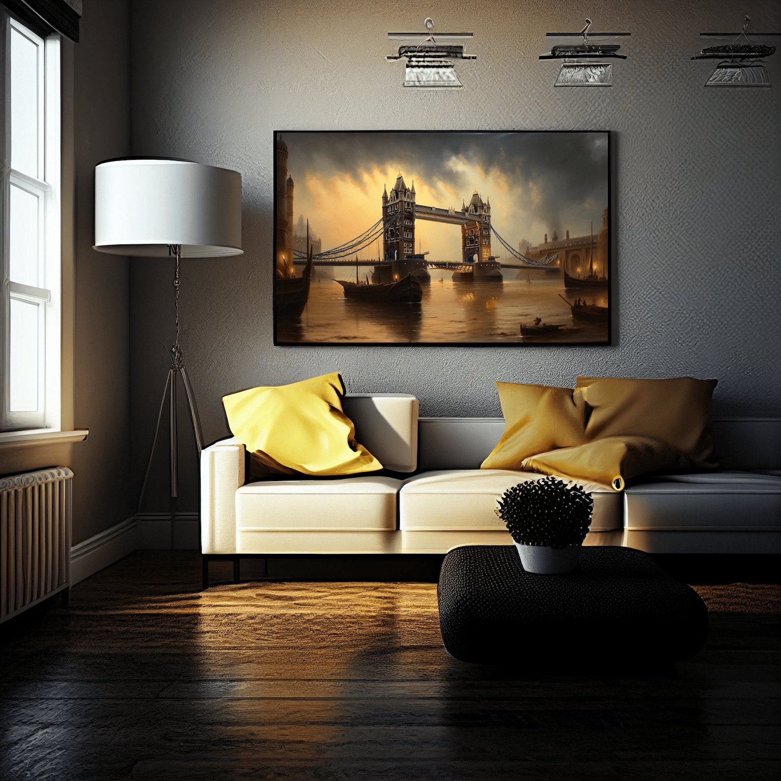 Tower Bridge Painting Digital Download - London Art Print for Large ...