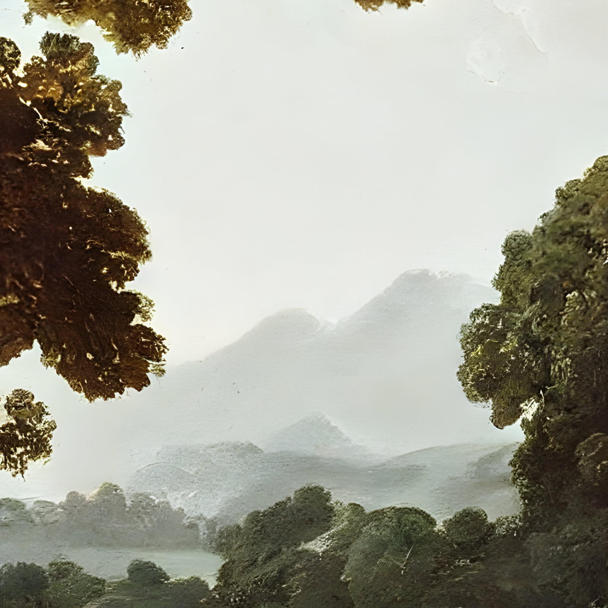 Neoclassical Landscape Oil Painting - High-res Downloadable PNG File ...