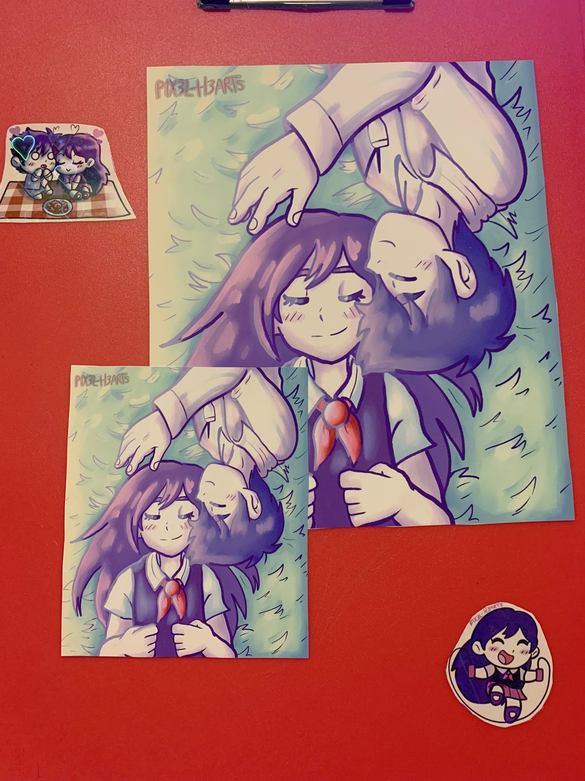 OMORI ohayou Heromari Art Print - Etsy