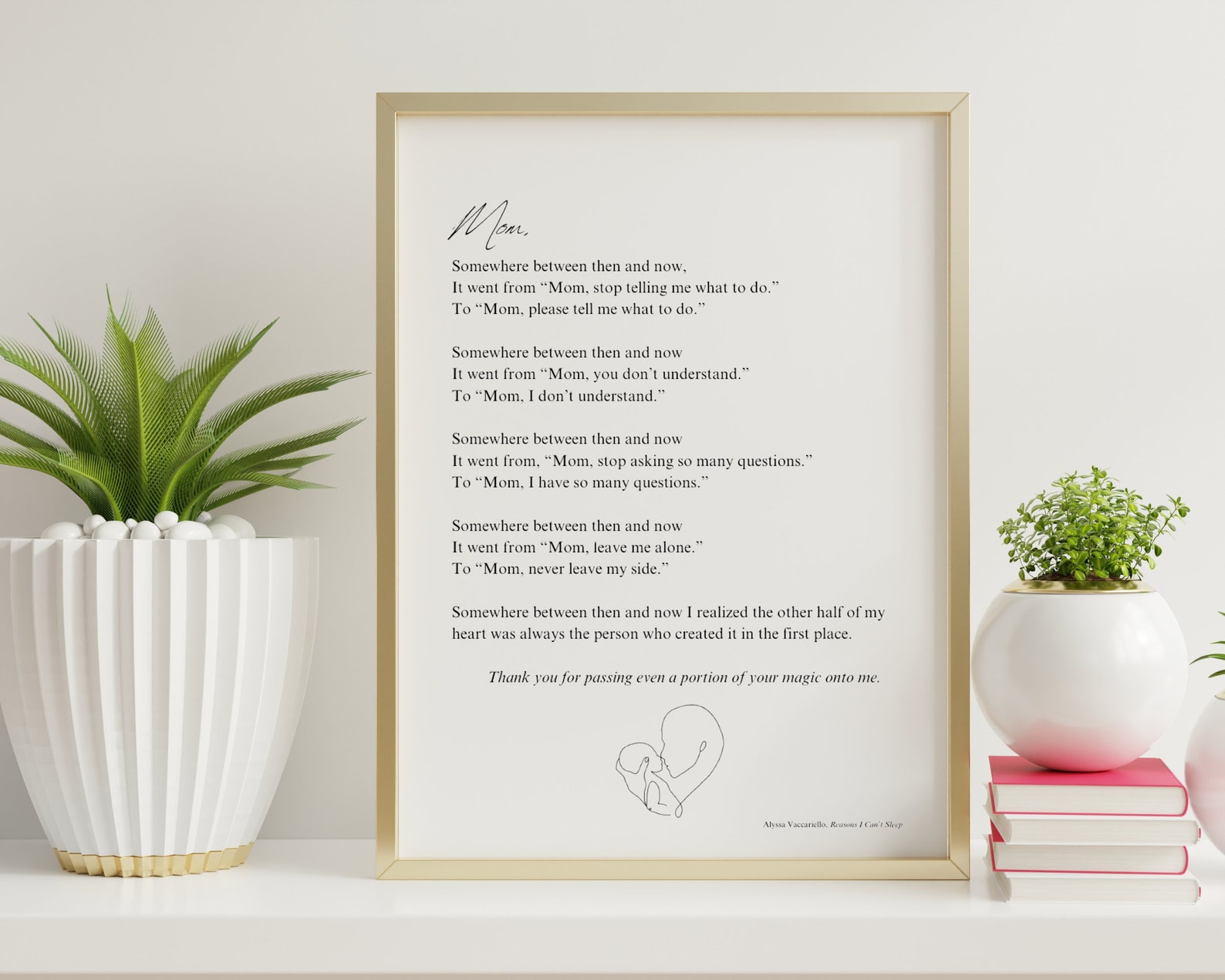 Mom Poem Print, Digital Download - Etsy
