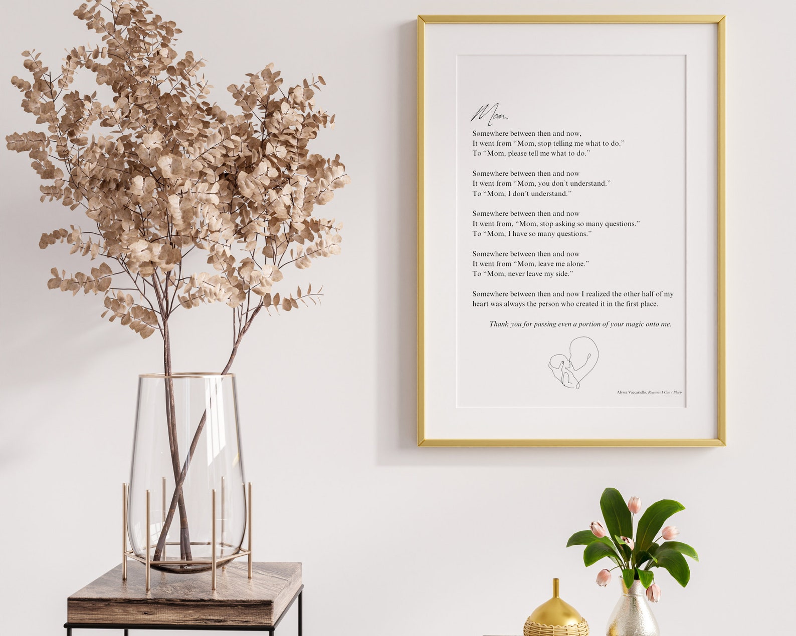 Mom Poem Print, Digital Download - Etsy