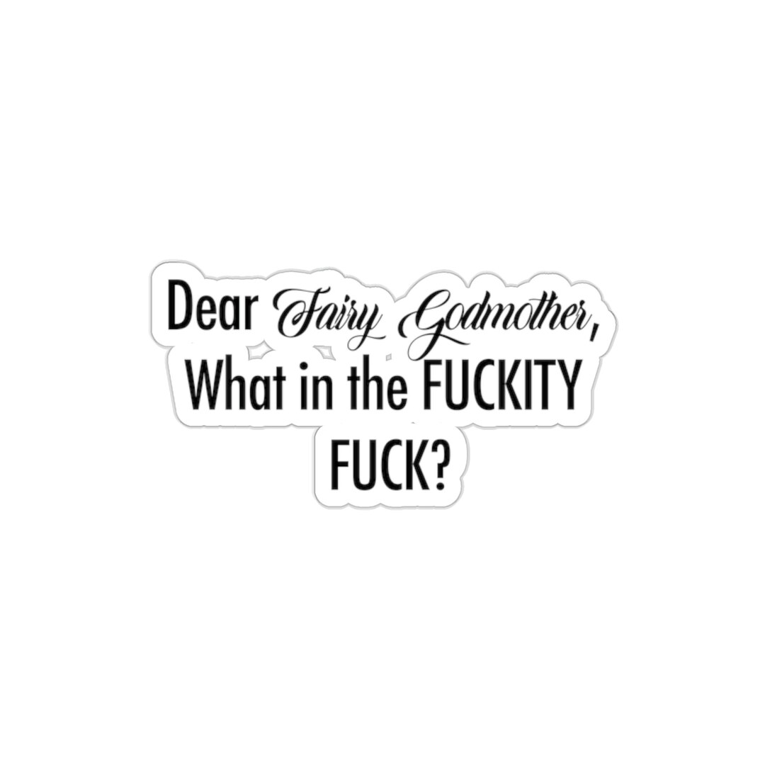 Die-cut Stickers Fairy Godmother - Etsy