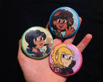 Amphibia Calamity Trio Pin Collection Set of 3 Two Inch Enamel Pins - Etsy