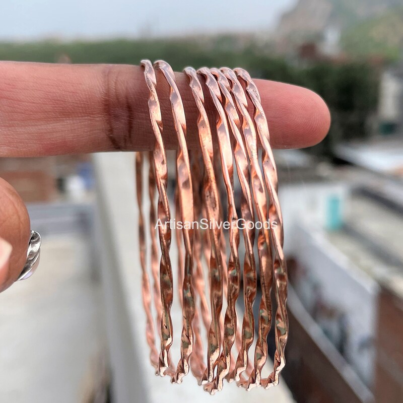 Copper Bangle - Etsy