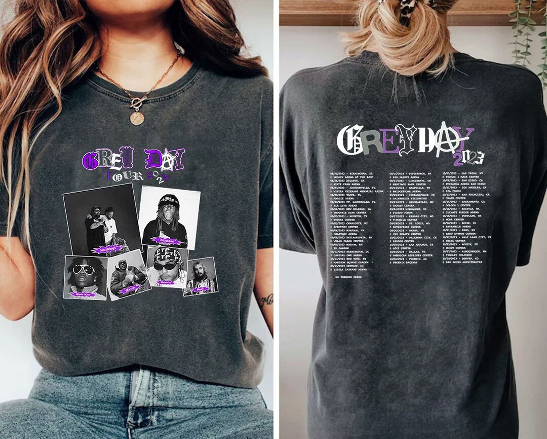 Grey Day Tour 2023 Shirt Grey Day Tour Shirt Grey Day - Etsy