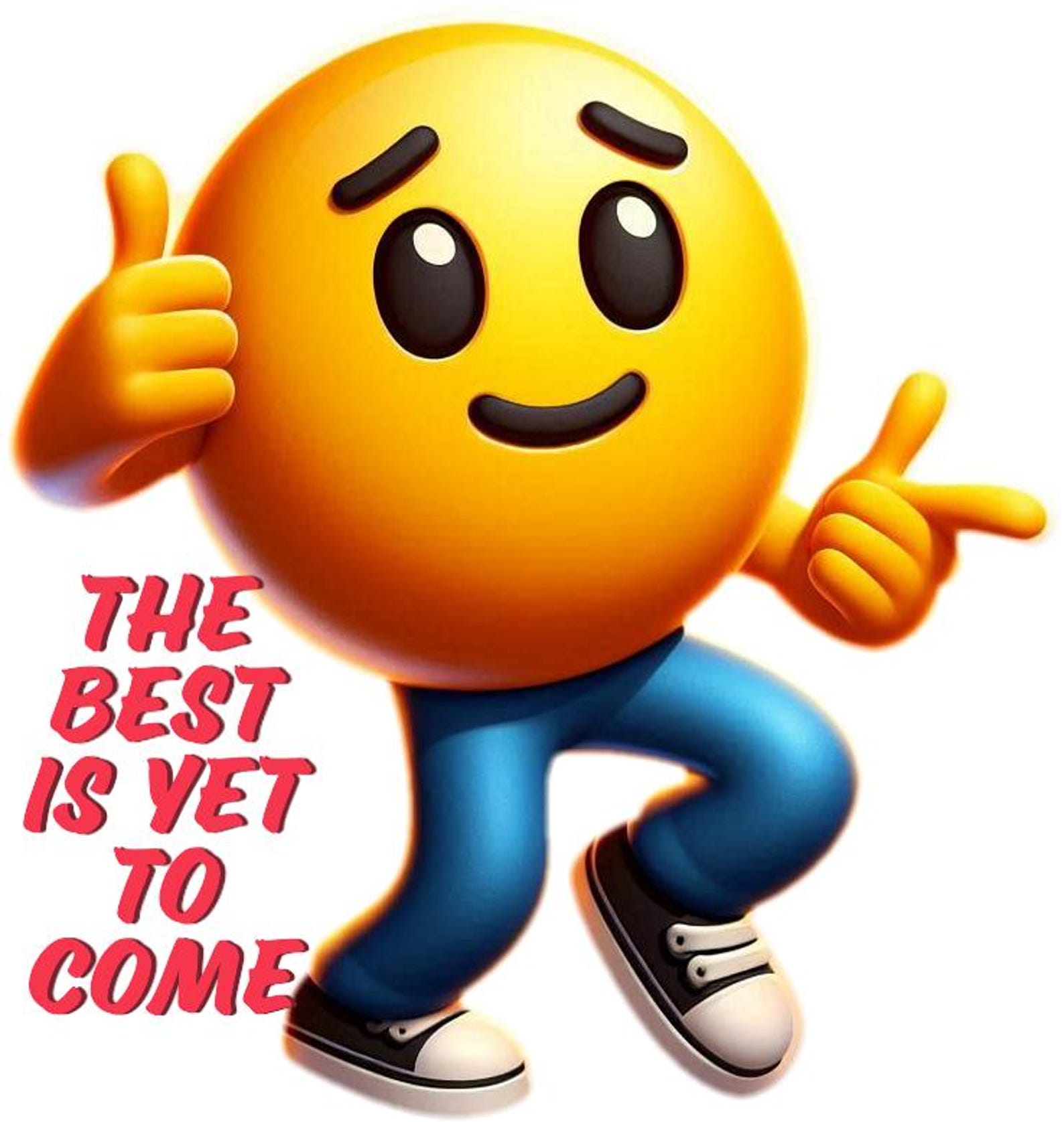 The Best is yet to Come Emoji Sticker Digital Print Downloadable - Etsy