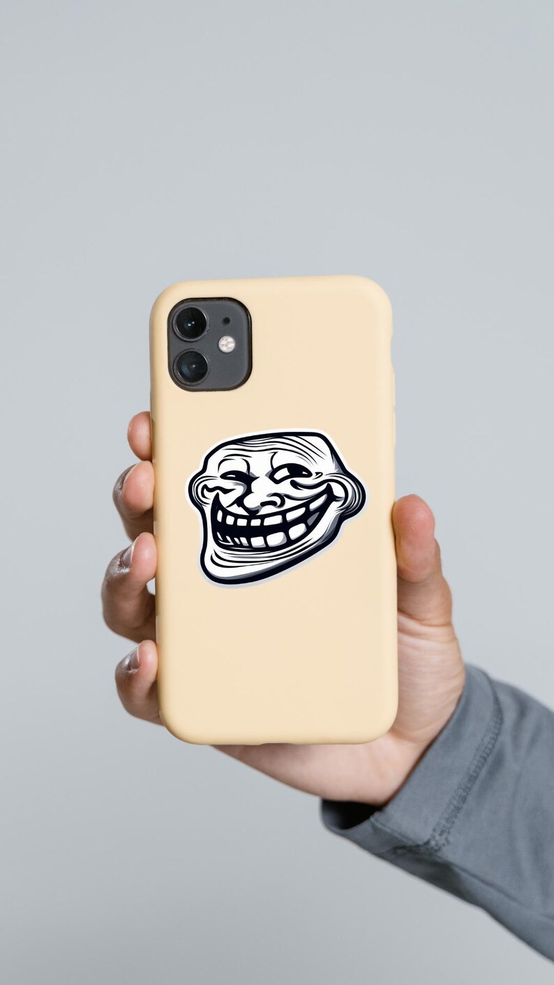 Troll Face Meme Sticker Digital Download - Etsy UK