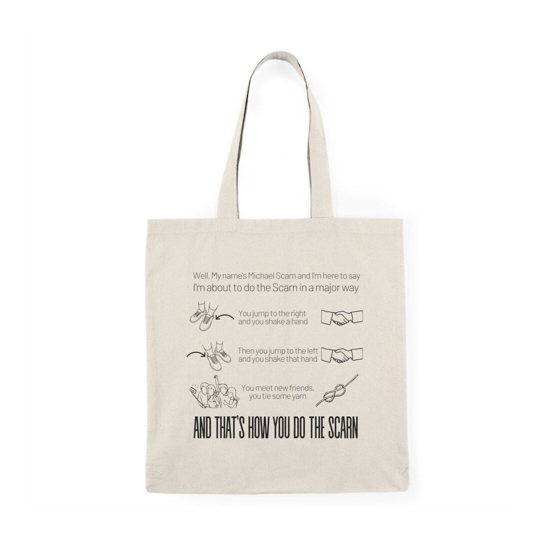 That's How You Do the Scarn Canvas Tote Bag - Etsy UK