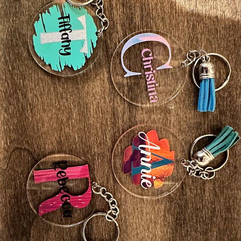 Custom Keychain - Etsy