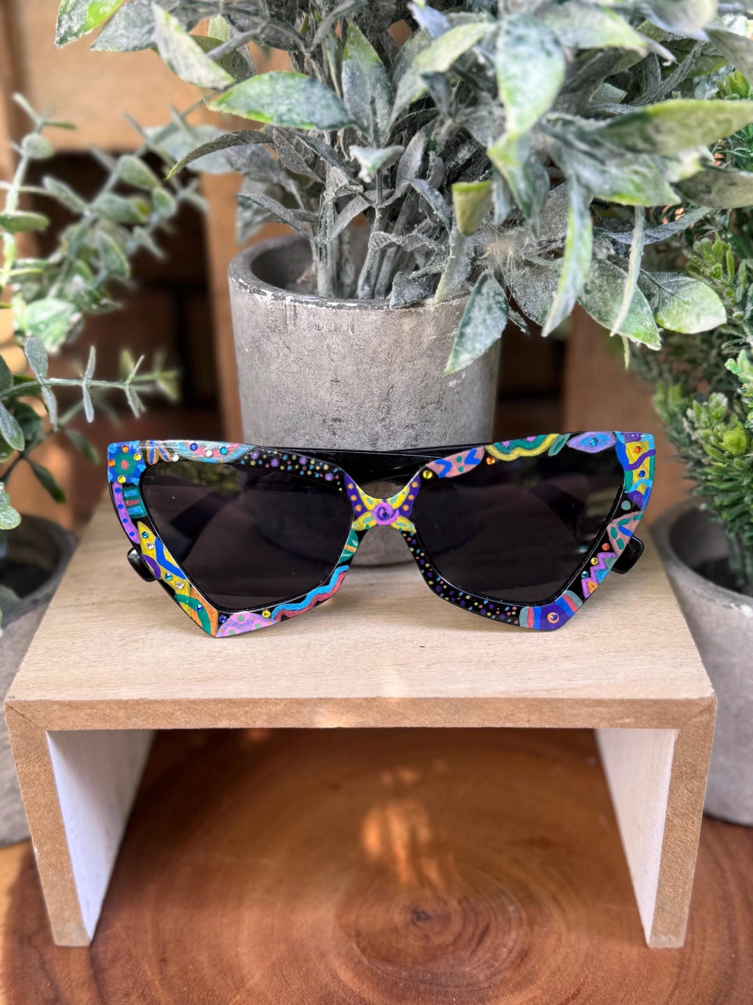 Hand-painted Sunglasses - Etsy