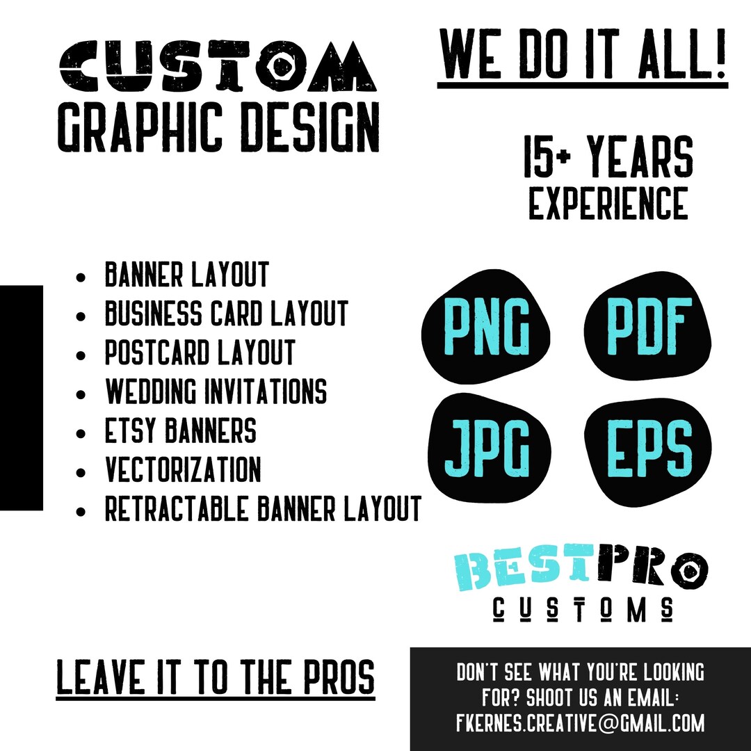 Custom Graphic Design Setup Professional Graphic Design Service ...