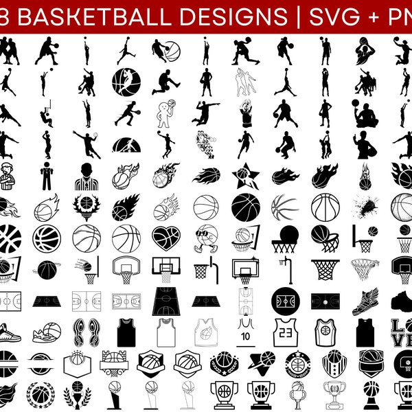 Basketball Svg - Etsy