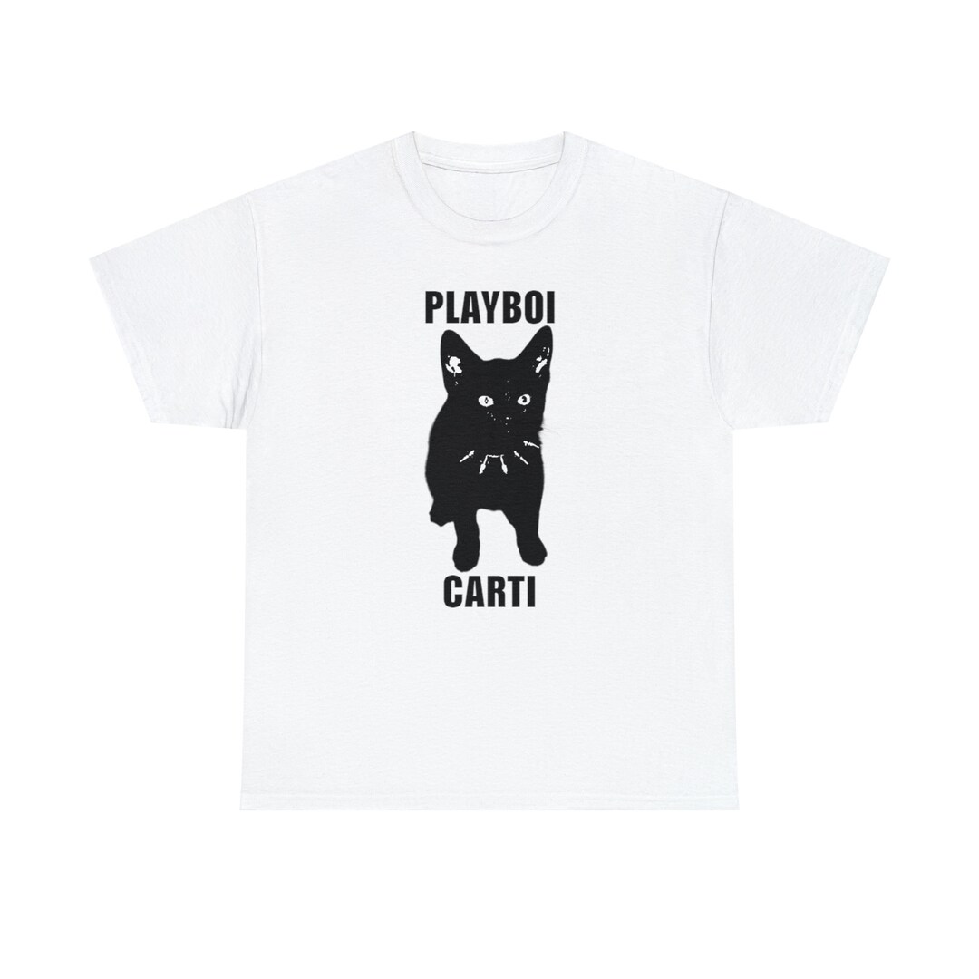 Playboi Carti Cat Tshirt - Etsy