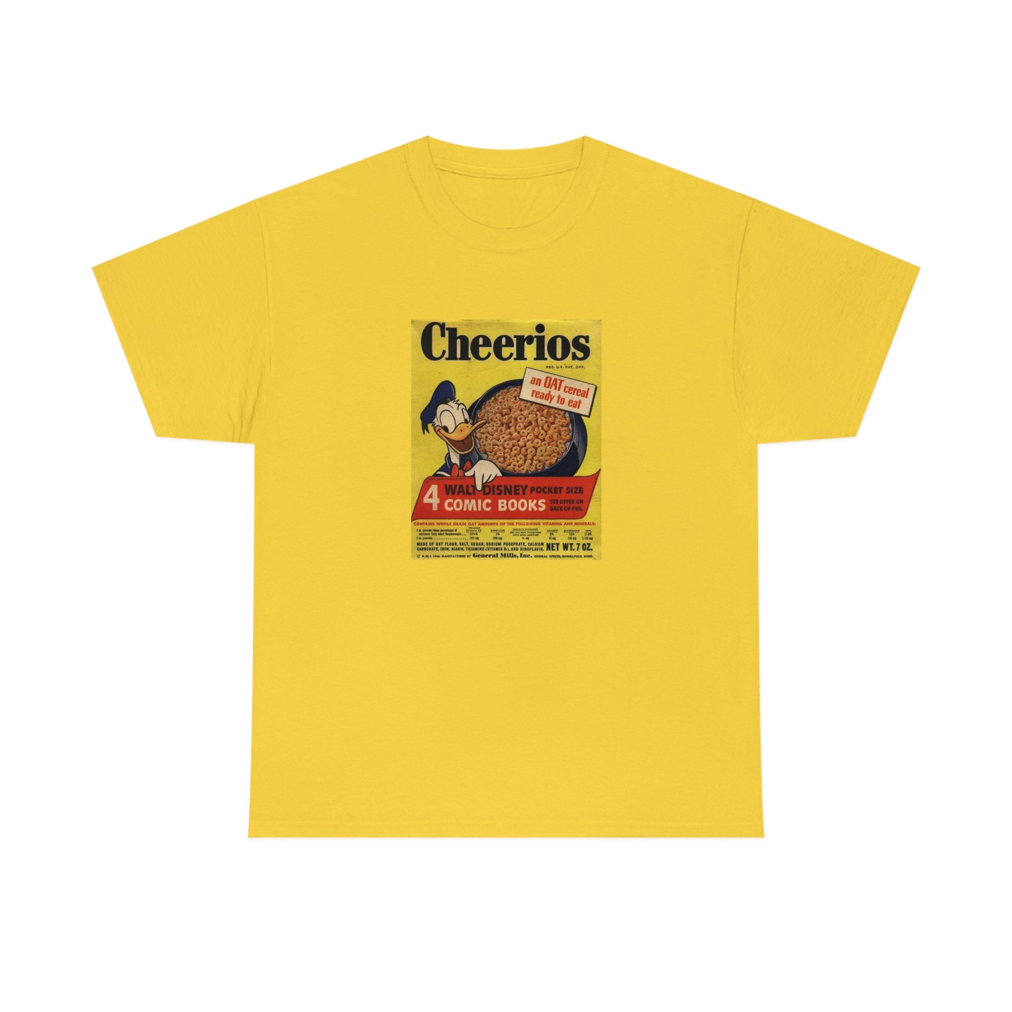 Vintage Cheerios Tshirt, Aesthetic Retro Shirt, Vintage Cereal Box - Etsy