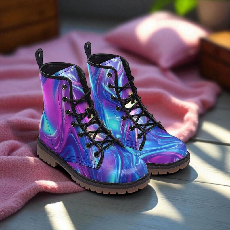 Iridescent Shoes - Etsy