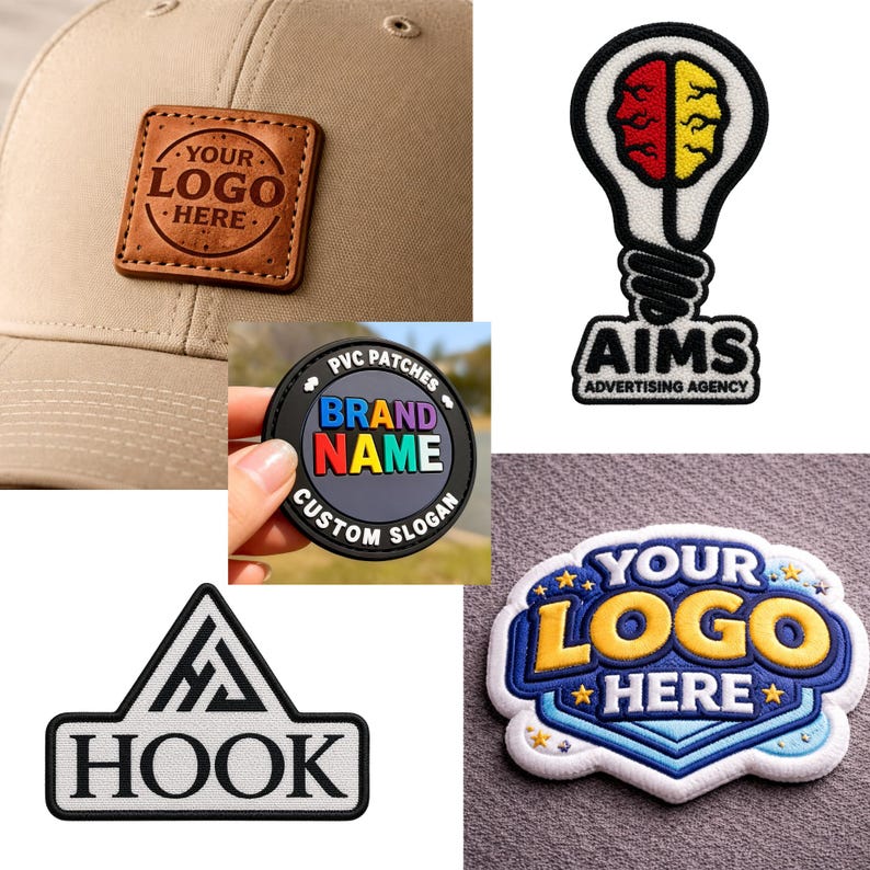 Custom Embroidered Patches | Logo Embroidery | Iron On, Velcro, Sew On ...