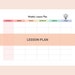 Editable Weekly Lesson Plan Template: Printable Teacher Planner (PDF ...